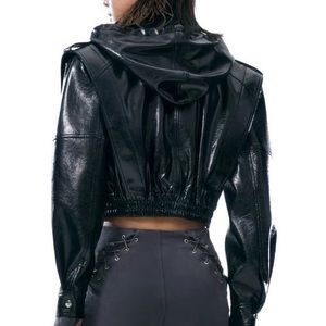 Jackets & Coats | Chic Leather Jacket | Poshmark
